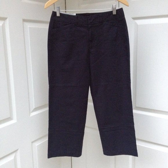 Dockers | Pants & Jumpsuits | Nwt Dockers Black Stretch Wide Leg ...